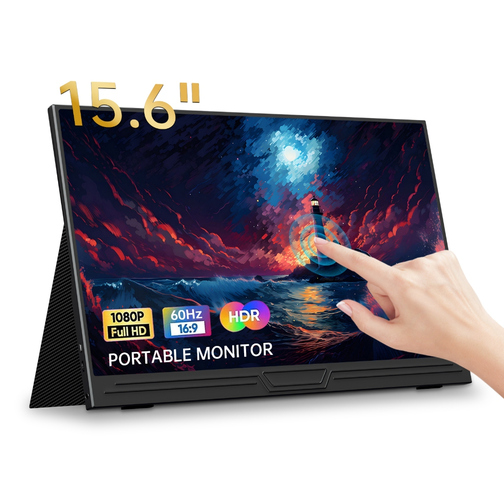 MAINGEAR 15.6" HD1920x1080P 60Hz + Touch screen portable extension screen
